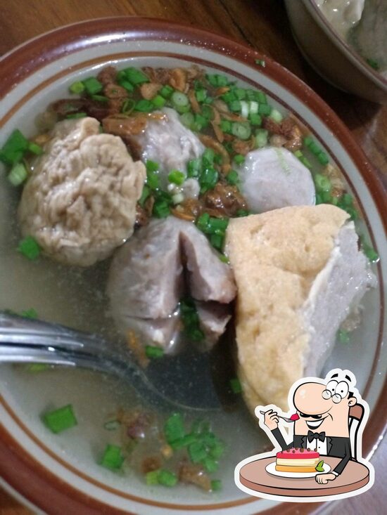 Menu at Bakso Cak Toha restaurant, Malang, Jl. Semeru No.24