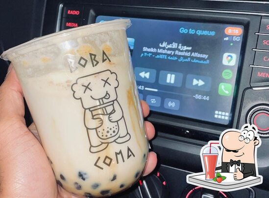 Carta de BOBA COMA Bubble Tea - Leyton, Londres