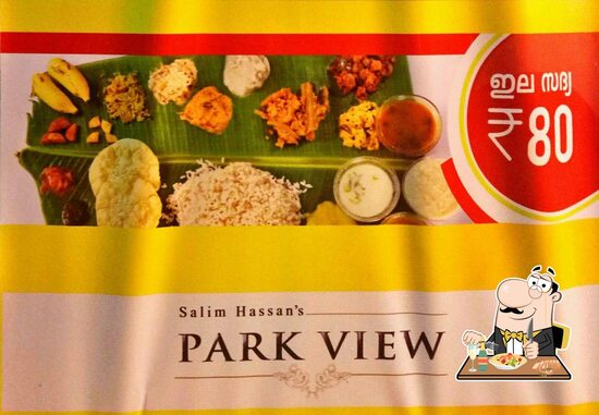 Menu at Salim Hassan's Park View Restaurant, Kannur