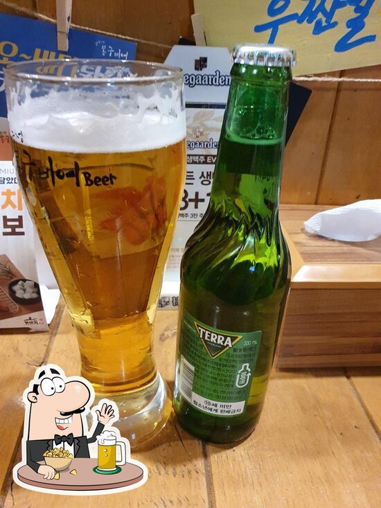 Menu at Bonggu Beer pub & bar, Busan, 8 Nakdong-daero 233beon-gil