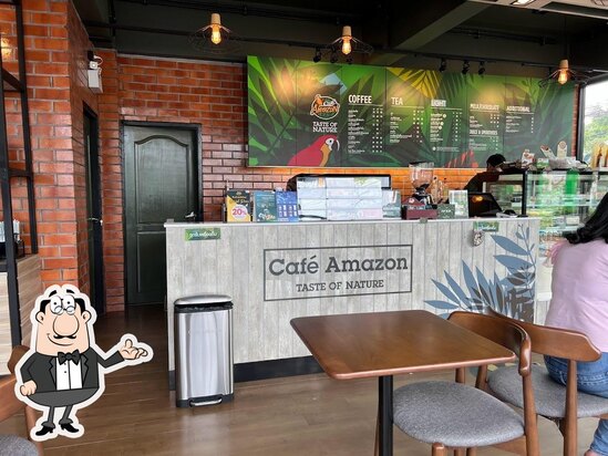 Menu at Café Amazon PTT station Poonnakan Rd cafe, Hat Yai