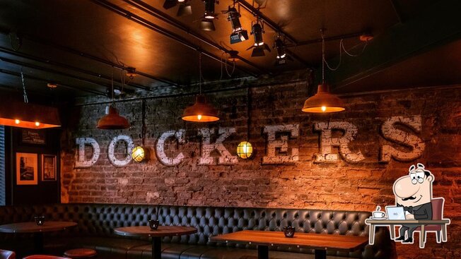 Menu at Dockers pub & bar, Dublin