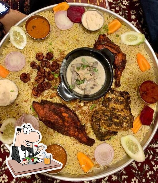 Menu at The Arabian Mandi, Secunderabad, Andrews school