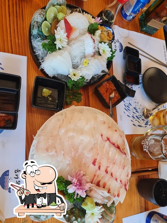 Menu at Hae Won restaurant, Ho Chi Minh City