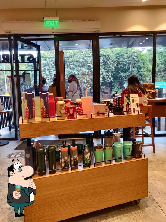 Menu at Starbucks, New Delhi, UA No-25