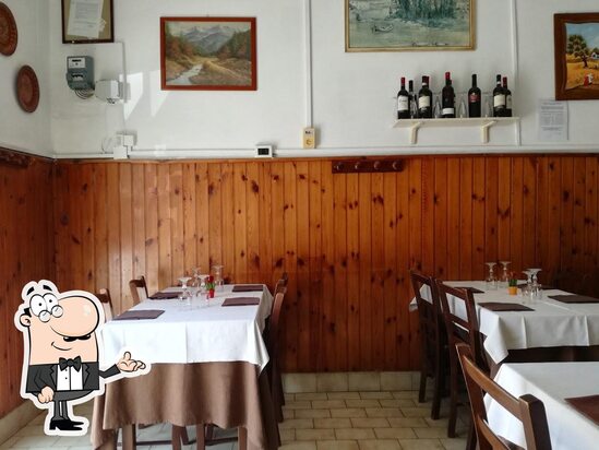 Menu at Trattoria Da Francesco restaurant, Rome, Via Casilina