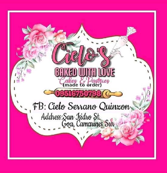 Menu at Cielo's Cakes and Pastries, Goa