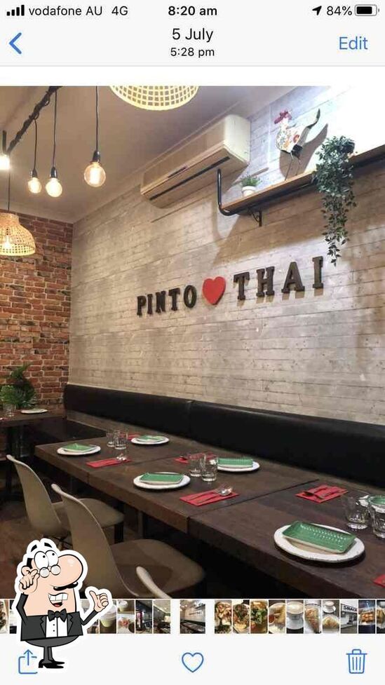 Carta del restaurante Pinto Thai Eatery, Mount Gravatt