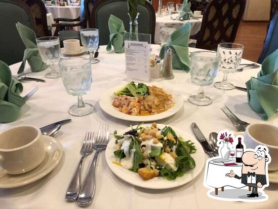 Menu at Fort Myer Officers Club, Arlington