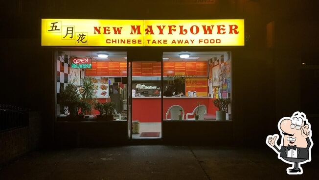Menu at Mayflower Chinese fast food, Hull
