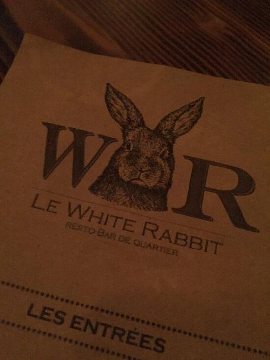 Menu at Le White Rabbit pub & bar, Saint-Hyacinthe