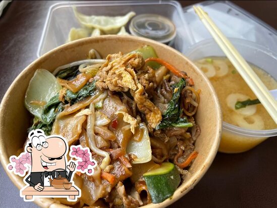 Menu at Yoshi Noodle & Sushi restaurant, Keysborough