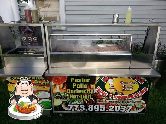 Menu at Ricky ricos tacos restaurant, Chicago