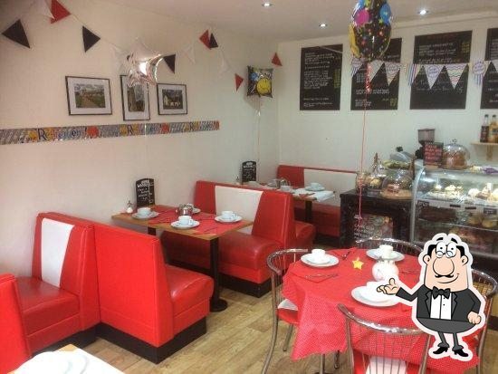 Menu at Woodies cafe, Blackwood