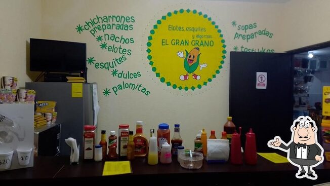 Menu at Esquites y elotes "el gran grano" restaurant, Boca del Río