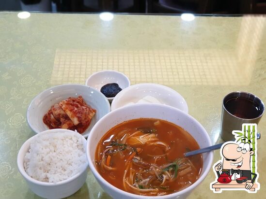 Menu at 용문 restaurant, Busan