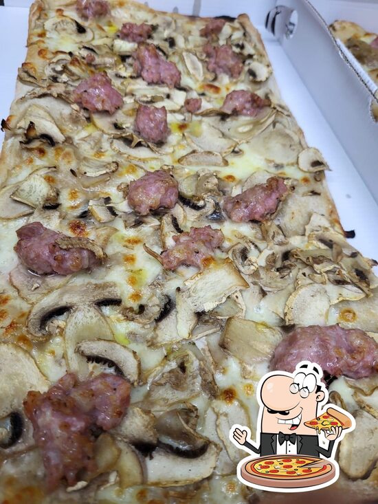 Speisekarte von Castrum Pizza, ROM