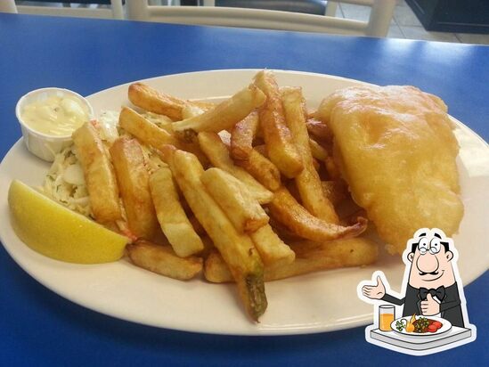 Menu at Captain George restaurant, Lindsay