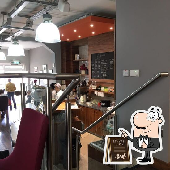 Menu at Cafe Marmalade, Banbridge
