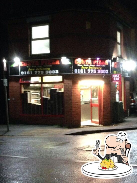 Menu at Costa Pizza pizzeria, Astley, 96 Liverpool Rd
