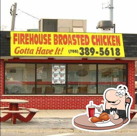 Menu at Firehouse Broasted Chicken restaurant, Midlothian, 147th St