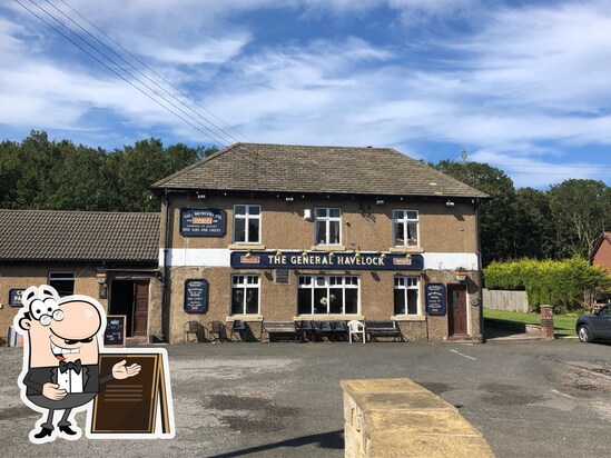 Menu at General Havelock pub & bar, Bedlington