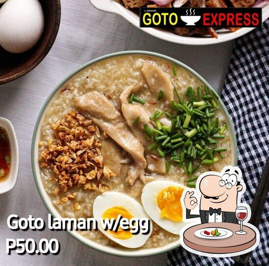 Menu at Goto Express restaurant, Taguig