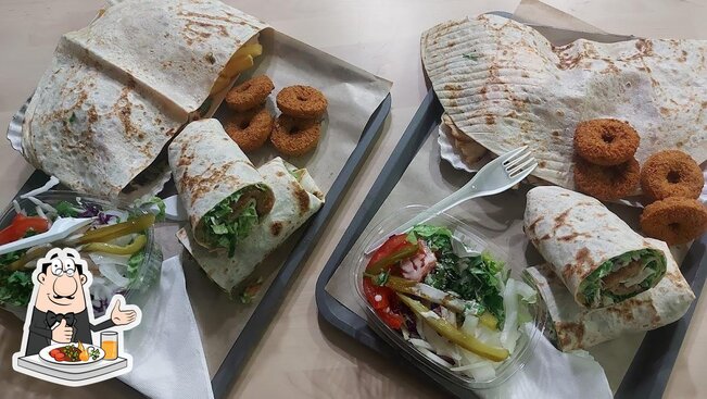 Menu at Syrian Street Food restaurant, Viareggio