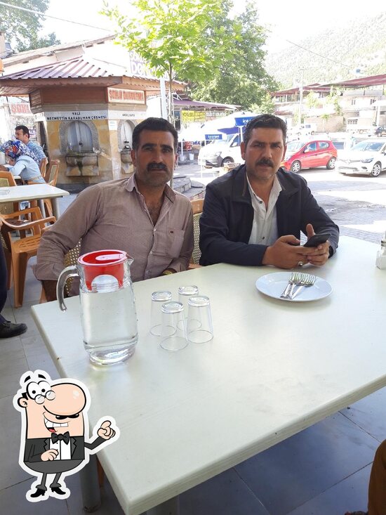 Menu at Maraş Paça Tekir, Turkey
