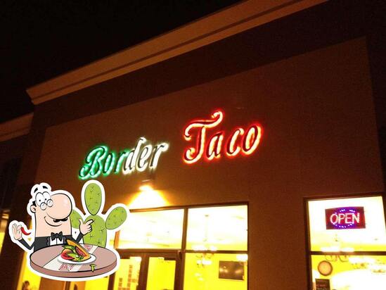 Menu at Border Taco restaurant, Douglas, 103 5th St