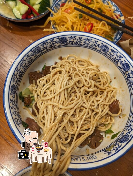 Menu at Qin's Lanzhou Beef Noodle Northbridge 秦伟伟兰州牛肉面-北桥 restaurant, Perth