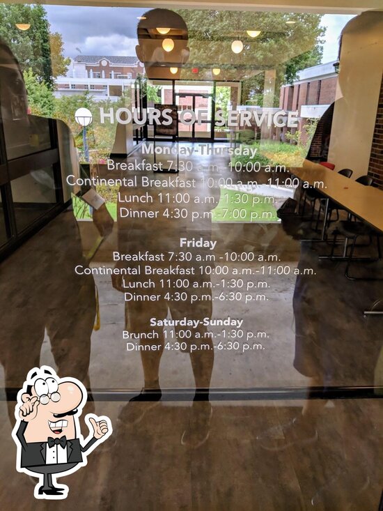 Menu at Alfonso Dining Hall cafeteria, Memphis