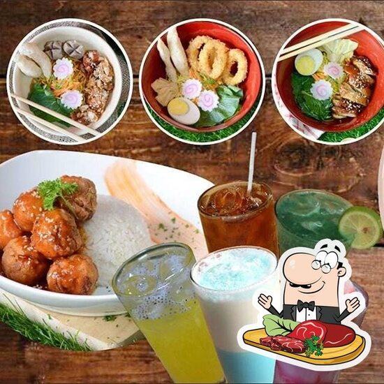 Menu at Ramen Giant restaurant, Bandung, Jl. Cihampelas no. 204