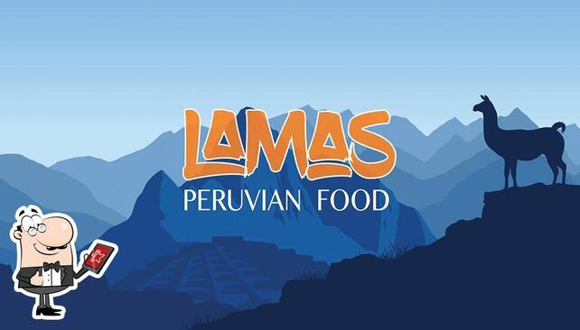 Menu at Lamas Peruvian Food restaurant, San Mateo