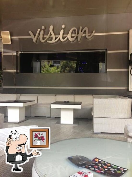 Menu at Vision Club, Plovdiv