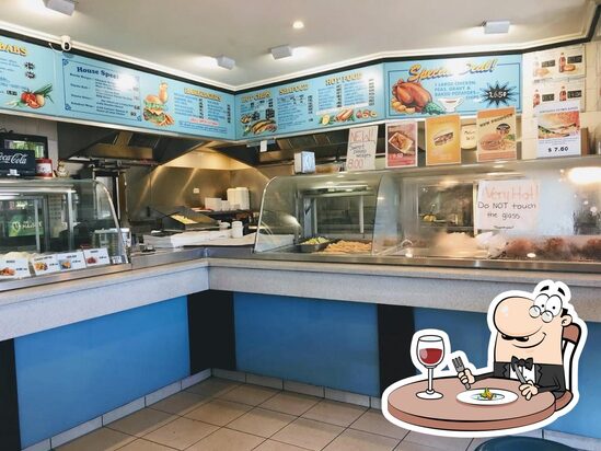 Menu at Blue Lagoon Takeaway fast food, Moss Vale