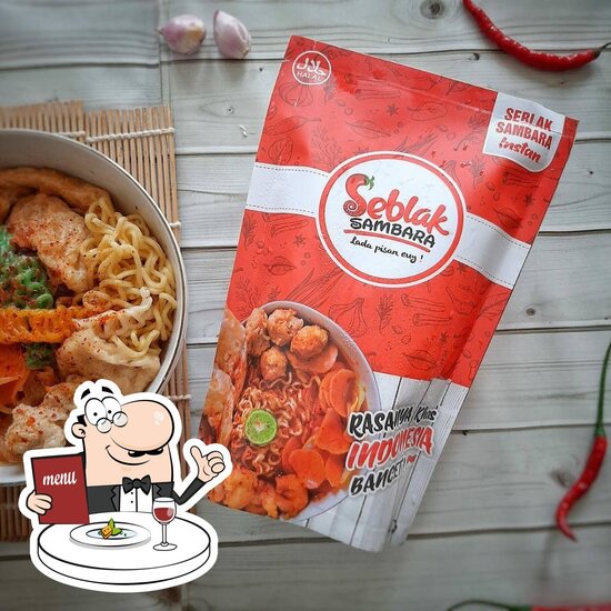 Menu at Seblak Sambara Sangiang, Tangerang