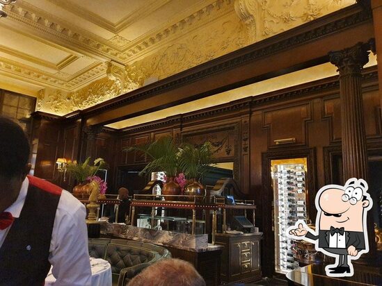 Menu at Simpson's in the Strand restaurant, London