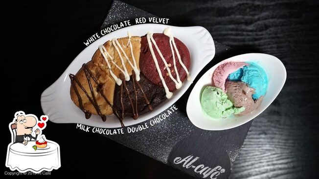 Menu at Al Cafe, Birmingham