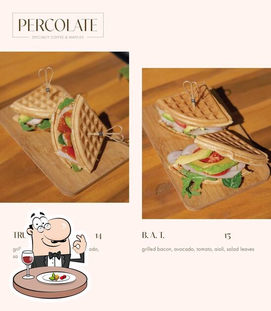 Percolate Specialty Coffee & Waffles, East Brisbane - Restaurant menu ...