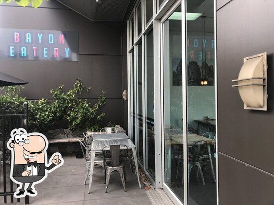 Menu at Bayon Eatery cafe, Napier