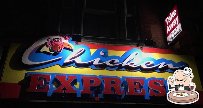 Menu at Chicken Express restaurant, Wallasey