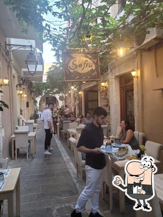 Menu at Sofra, Rethimno