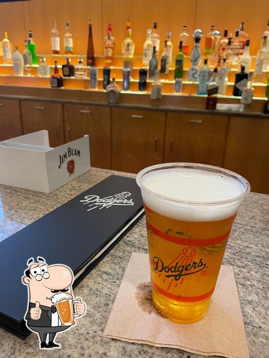 Menu at Dodger Stadium - Stadium Club, Los Angeles