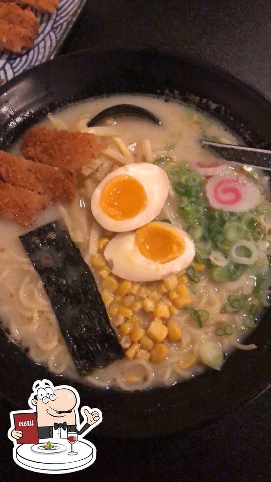 Menu at OMO Japanese Soul Food restaurant, Springfield