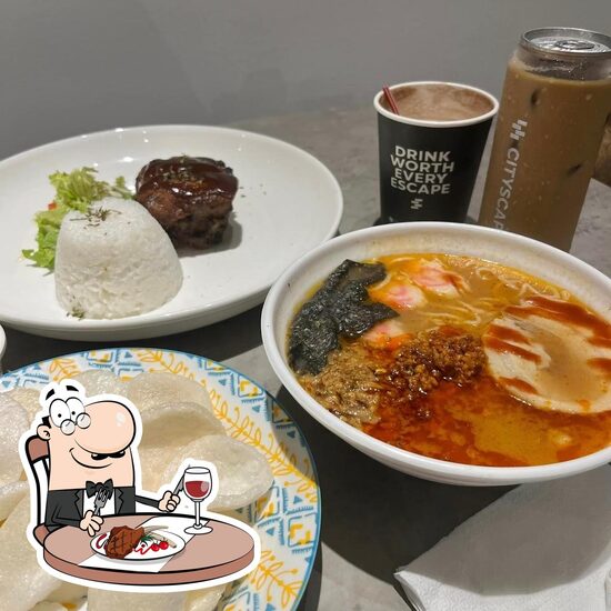 Menu at CityScape Cafe, Angono