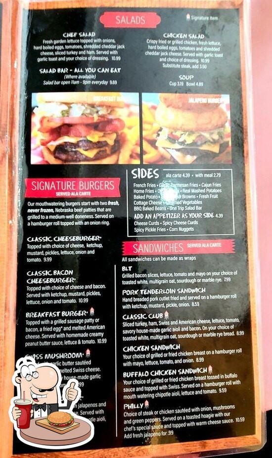 Carta de Apple Barrel Restaurant, Cheyenne
