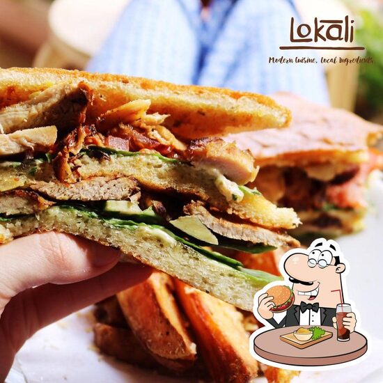 Menu at Lokali Egypt restaurant, Giza
