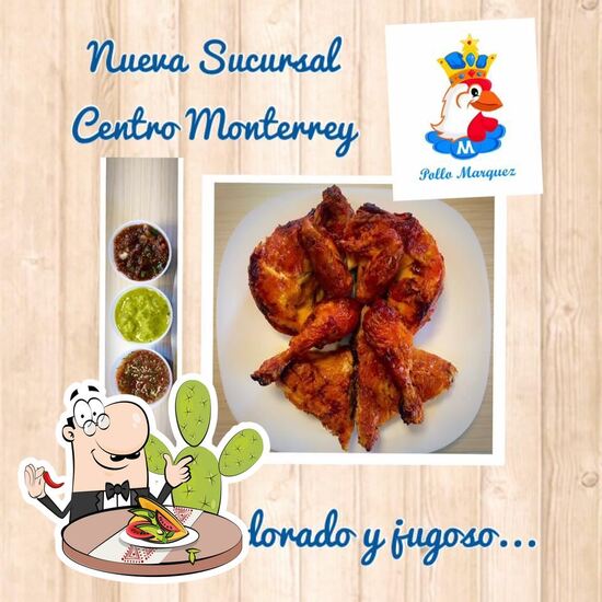Menu at Pollo Marquez Express restaurant, Monterrey