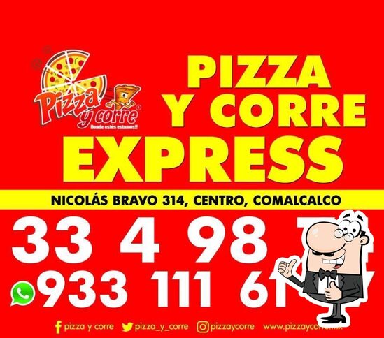 Carta del restaurante PIZZA Y CORRE EXPRESS, Comalcalco